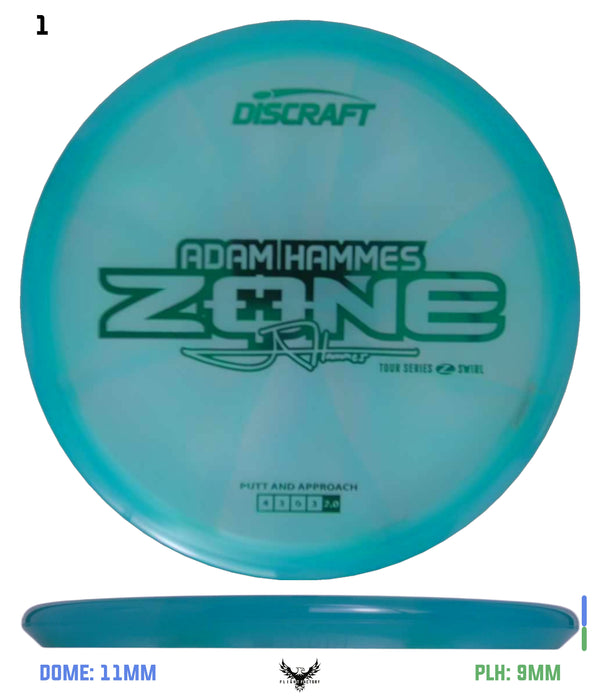 Discraft Adam Hammes 2025 Tour Series Z Swirl Zone - Flight Factory Discs