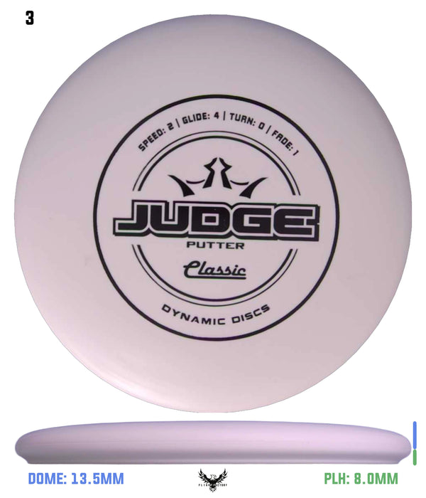 Dynamic Discs Classic Judge - Flight Factory Discs