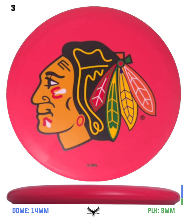 Prodigy BaseGrip Pivot - Chicago Blackhawks - Flight Factory Discs