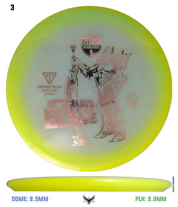 Discmania Cryo Blade Horizon C-Line MD5 - Gannon Buhr Signature Series ...